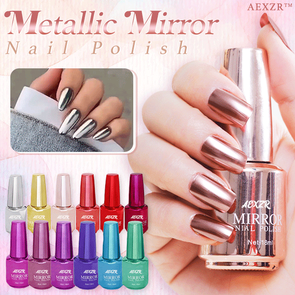 Aexzr™ Stunning Metallic Mirror Nail Polish – ivydaycandy